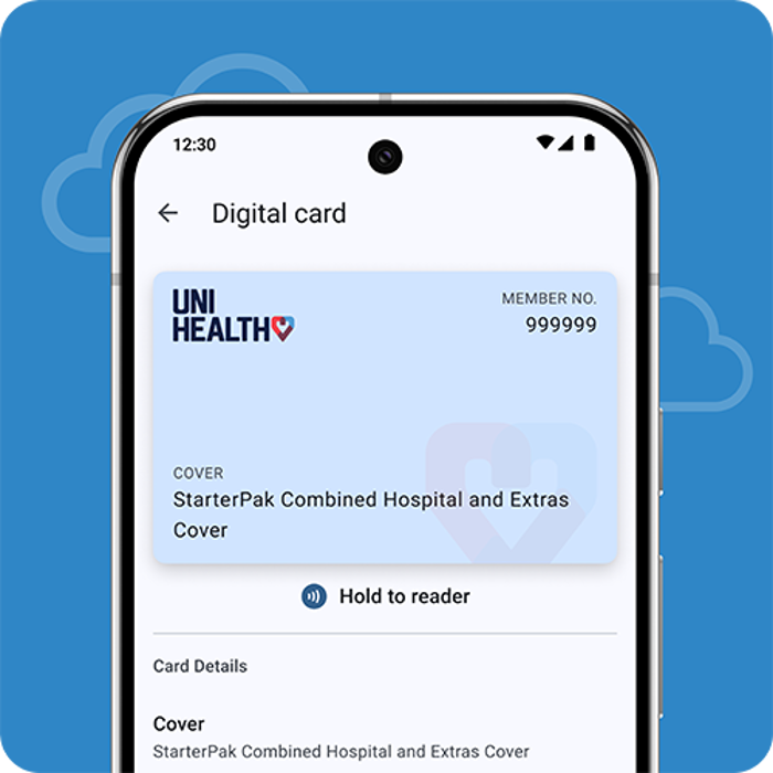 Digital membership card | My UniHealth